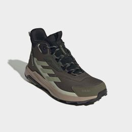 adidas terrex Herren Wanderschuh "ANYLANDER MID RAIN.RDY", Gr. 42, braun, Textil, Schuhe, wasserdicht