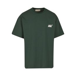 Damen T-Shirt "Another Cotton Lab Caffeine Dept. T-Shirt", gr&uuml;n, Gr. XL, ANOTHER COTTON LAB, bedruckt, 100% Baumwolle, Shirts