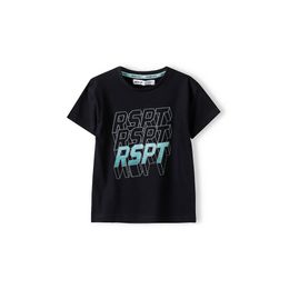 MINOTI Shirt boy size 140/146 Turquoise / Grey / Black