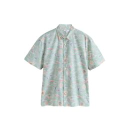 Next Button Up Shirt male size XS Light yellow / Pastel green / Light red / White