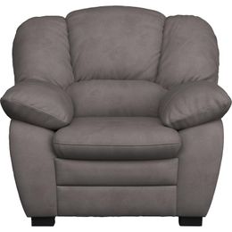 COTTA Sessel &raquo;Casino, B.110 cm, bis 120 kg belastbar&laquo; Polstergarnitur, auch als Set erh&auml;ltlich 100% Polyester Luxus-Microfaser, B/H/T: 110cm x 88cm x 