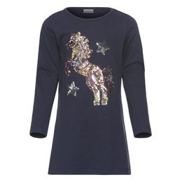 Kidsworld Langarmshirt in navy | Gr.: 128/134
