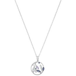 Amor Damen Kette mit Anh&auml;nger &raquo;2037032&laquo; mit Zirkonia (synth.) silber Silber 925 (Sterlingsilber), L: 45