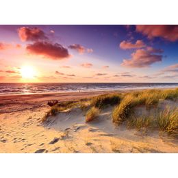 papermoon Fototapete &raquo;Dunes Sunset&laquo; glatt bunt Vlies B/L: 5m x 2,8m, Bahnen: 10 Stk.