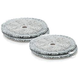 Bosch Mikrofaserpad &raquo;BHZUPAD1&laquo; ( Durchmesser 14 cm, 4 St&uuml;ck grau Einheitsgr&ouml;&szlig;e Mikrofaserpad
