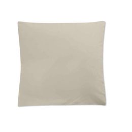 Irisette Kissenbezug &raquo;Porto 20&laquo; besonders elastisch, weich, pflegeleicht und b&uuml;gelfrei beige Baumwolle, Obermaterial: 95% Baumwolle, 5% Elasthan B/L: 40cm x 