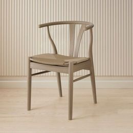 Stuhl &raquo;Freja, Massivholz Stuhl mit gepolstertem Sitz &ndash; komfortabel & robust&laquo; () Massivholz, gepolsterte Sitzfl&auml;che, versch. Farbvarianten braun 