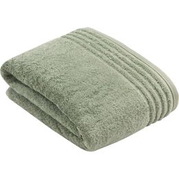 Vossen Badetuch &raquo;Vienna Style Supersoft&laquo; Supersoft Baumwolle gr&uuml;n Walkfrottee, Baumwolle B/L: 100cmx150cm, 1 Stk., 1 Badetuch (100x150cm), Walkfrottee