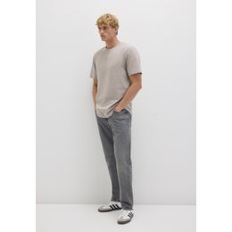 Mavi Herren T-Shirt "STRIPE TEE", beige, Gr. M, gestreift, 97% Baumwolle, 3% Elasthan, Shirts, Stripe Tee