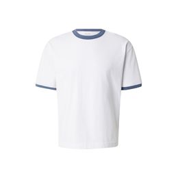 Hollister T-Shirt 'MAR4' Herren Gr&ouml;&szlig;e M opal / wei&szlig;