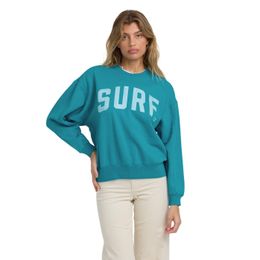 Billabong Damen Sweatshirt "Mono Aloha Kendal", blau, Gr. XS, Obermaterial: 60% Baumwolle / 40% Polyester., Sweatshirts