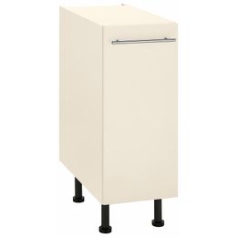 Wiho-K&uuml;chen wiho K&uuml;chen Unterschrank &raquo;Ela&laquo; Breite 30 cm, Auszug mit cleverer Inneneinteilung beige B/H/T: 30cm x 86,5cm x 58cm