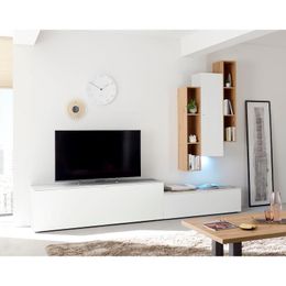 M&auml;usbacher Kommode &raquo;Debra&laquo; wei&szlig; B/H/T: 162cm x 35cm x 42cm