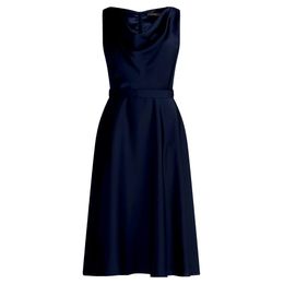 Vera Mont Cocktailkleid mit Wasserfallausschnitt in Night Sky | Gr.: 36