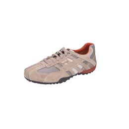 Geox Sneaker Uomo Snake in BEIGE/DK ORANGE | Gr.: 46
