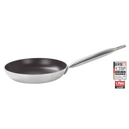 ELO Bratpfanne &raquo;Bistro Line&laquo; Aluminium 1 Stk. tlg. langer, handlicher Edelstahl Profi Griff, Induktion silber &Oslash; 28cm + H&ouml;he 5cm