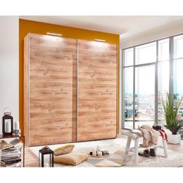 wimex Schwebet&uuml;renschrank &raquo;Easy&laquo; braun B/H/T: 180cm x 210cm x 65cm, T&uuml;ren: 2 Stk.