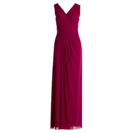 Vera Mont Abendkleid mit V-Ausschnitt in Sweet Berry | Gr.: 38