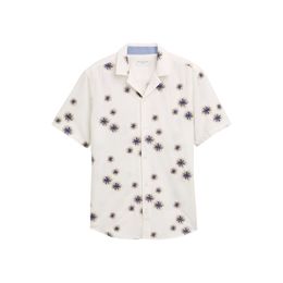 TOM TAILOR Button Up Shirt male size XL Kitt / Dark blue / White