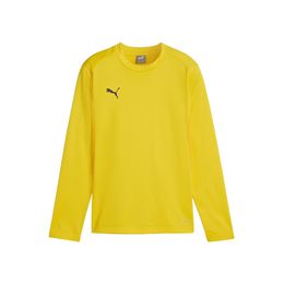 PUMA Sweatshirt Jungen Gr&ouml;&szlig;e 140 gelb / schwarz