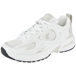 Karl Kani Jungen Sneaker "PRIME RUNNER 2 GS", Gr. 37,5, wei&szlig;, Synthetik, Textil, Schuhe, f&uuml;r Kinder & Jugendliche