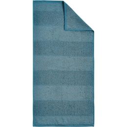 Dyckhoff Duschtuch &raquo;Popcorn&laquo; blau Frottier, Baumwolle B/L: 70cmx140cm, 1 Stk., Frottier