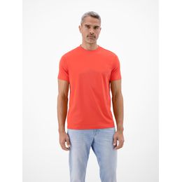 Lerros Herren T-Shirt "T-Shirt in Cool & Dry Qualit&auml;t", rot, Gr. L, 75% Baumwolle, 25% Polyester, Shirts, Feuchtigkeitsregulierend, hoher