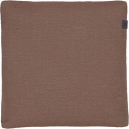 Sch&ouml;ner Wohnen Kollektion SCH&Ouml;NER WOHNEN-Kollektion Dekokissen &raquo;Solo&laquo; 38x38 cm braun Baumwolle, Polyester B/L: 38cm x 38cm, 1 Stk.