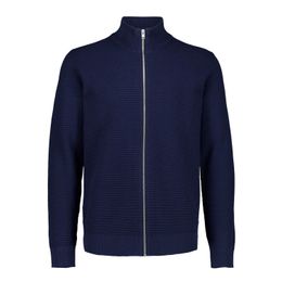 LINDBERGH Herren Cardigan "Cardigan Relaxed Fit", blau, Gr. S, Obermaterial: 60% Baumwolle, 40% Polyester, Strickjacken