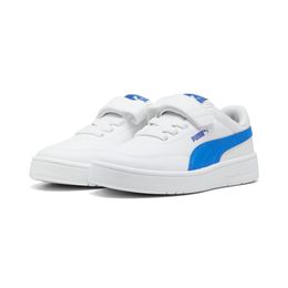 Puma M&auml;dchen Sneaker "COURT CLASSIC CLEAN AC PS", Gr. 28, wei&szlig;, Schuhe, f&uuml;r sportliche Aktivit&auml;ten und Streetwear, mit SOFTFOAM+ D&auml;mpfung