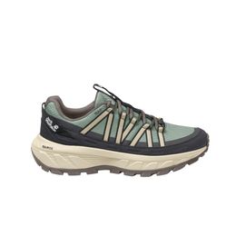 Jack Wolfskin Damen Wanderschuh "WILD HIKE TEXAPORE LOW W", Gr. 40gr&uuml;n zinnia, Synthetik, Schuhe, Outdoorschuh, Trekkingschuh, wasserdicht