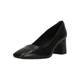 Clarks Damen Pumps "Fernie Court", Gr. 39,5, schwarz, Leder, Schuhe, mit charakteristischen Contour Cushion-Fu&szlig;bett