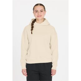 LES'ARCS M&auml;dchen Kapuzensweatshirt "Geridan", beige, Gr. 140, unifarben, 45% Polyester, 35% Baumwolle, 20% Polyester, Sweatshirts, in komfortabler