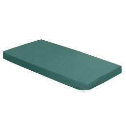 Irisette Spannbettlaken &raquo;Kuschel Jersey Spannbettlaken Vesuv&laquo; mit Rundumgummizug gr&uuml;n Jersey, Obermaterial: 100% Baumwolle B/L: 200cm, 1 Stk., Jersey, 90-
