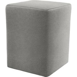 LOOKS by Wolfgang Joop Hocker &raquo;LOOKS XX&laquo; kubische Form, ideal als Fu&szlig;ablage grau 100% Polyester B/H/T: 38cm x 47cm x 38cm, Struktur fein