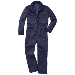 Brandit Herren Jumpsuit "Brandit Herren Tank Jumpsuit", blau, Gr. XXXL, unifarben, 65% Polyester, 35% Baumwolle, Overalls