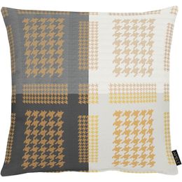 Apelt Dekokissen &raquo;Alexis&laquo; Kissenh&uuml;lle ohne F&uuml;llung, 1 St&uuml;ck grau Polyester B/L: 49cm x 49cm, 1 Stk.