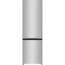 Amica K&uuml;hl-/Gefrierkombination &raquo;KGCN 387 130 E&laquo; 179 cm hoch 55 cm breit Einfach smart: eisfrei, &uuml;bersichtlich, alltagstauglich silber Supergefrierfunktion &ndash;