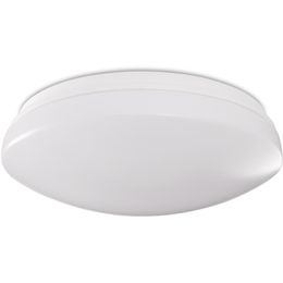 Paco Home Wandleuchte &raquo;KENU&laquo; Neutralwei&szlig; LED Lampe Deckenleuchte, Bad, IP44 spritzwassergesch&uuml;tzt, dimmbar wei&szlig; &Oslash; 27,5cm H: 8,3cm