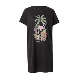Only Kleid 'ONLLUCY' Damen Gr&ouml;&szlig;e 36 gelb / gr&uuml;n / pink / schwarz Sommerkleid