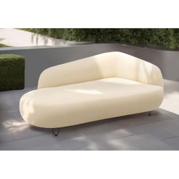 DOMO collection Polstergarnitur &raquo;Poika Bezug Fellimitat&laquo; 3 Stk. tlg. Formsch&ouml;nes Outdoor-Highlight, ideal f&uuml;r Balkon, Terrasse, Garten beige 30% 