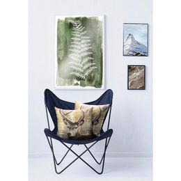 Apelt Dekokissen &raquo;5886&laquo; braun Baumwolle, Polyester B/L: 45cm x 45cm, 1 Stk.