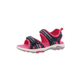 KAPPA Sandals 'Trudy' girl size 34 Navy / Pink / Silver