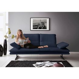 W.Schillig 2-Sitzer &raquo;broadway, Designsofa mit tollem Sitzkomfort, Breite 216cm&laquo; Sitztiefenverstellung, Kopfteil- & Seitenteilverstellung, Breite 216cm