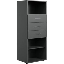 wimex Standregal &raquo;Multiraumkonzept&laquo; planbar und erweiterbar grau Holzwerkstoff B/H/T: 40cm x 126cm x 40cm