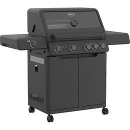 R&ouml;sle R&Ouml;SLE Gasgrill &raquo;ALLFLAME Hero 4&laquo; 50 mbar schwarz B/H/T: 138cm x 61,8cm