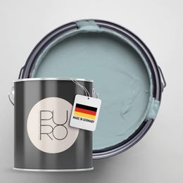 A.S. Cr&eacute;ation Wandfarbe &raquo;Premium Innenwandfarbe PURO Tuchmatt bluish petrol&laquo; ideal f&uuml;r Wohnzimmer, Schlafzimmer, Flur und K&uuml;che, Farbwelt Blau 5 l 5ml
