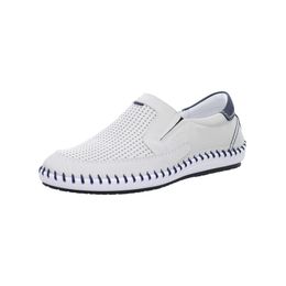KRISBUT Sportlicher Slipper in wei&szlig; | Gr.: 45