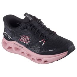 Skechers Damen Slip-On Sneaker "GLIDE-STEP ALTUS-FAST LANE", Gr. 41, lila, Textil, Schuhe, Laufschuh, Trainingsschuh mit d&auml;mpfender Glide Step Sohle