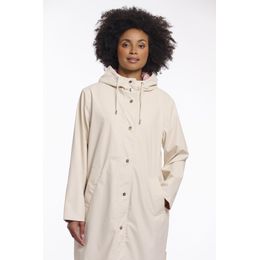 Rino & Pelle RINO & PELLE Damen Regenmantel "ISHANA", beige, Gr. 38, unifarben, Web, Obermaterial: 100% Polyester. Futter: 100% Polyester, M&auml;ntel, mit Kapuze und